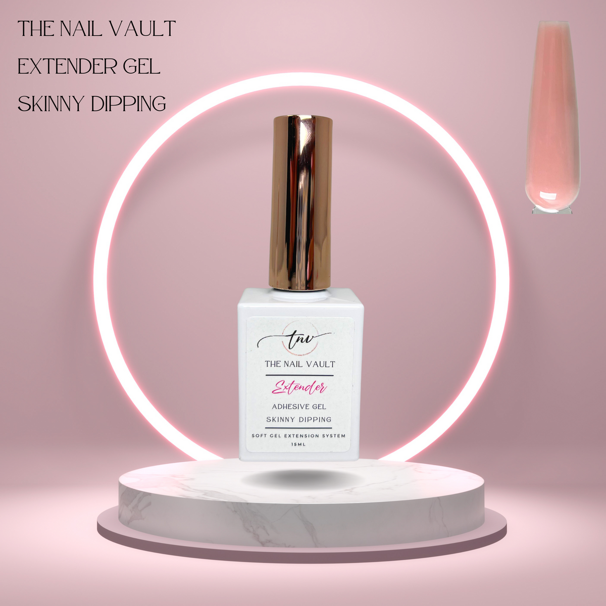 TNV Extender Gel Skinny Dipping (Gel-X Adhesive) – The Nail Vault